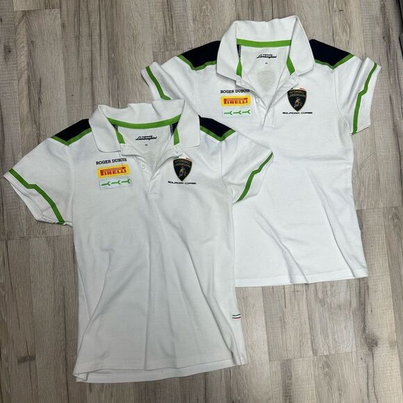 Lamborghini | Tops | 2 Lamborghinipolos | Poshmark